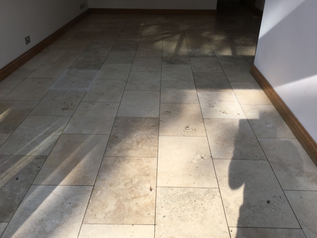 Renovating Pitted Travertine Floor Tiles in a Northamptonshire Kitchen – Tiling Tips – Tips and ...