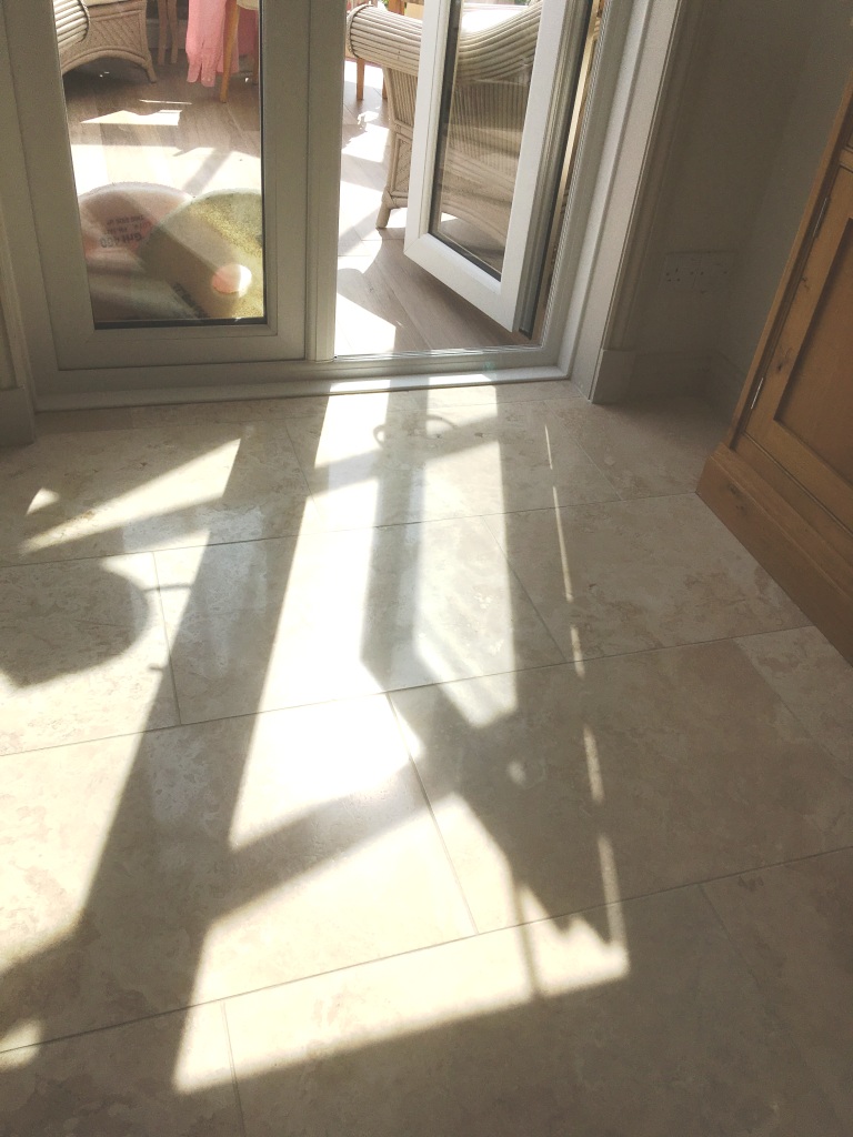 Putting a Shine on Travertine Kitchen Tiles in Wilmslow – Tiling Tips – Tips and Information ...