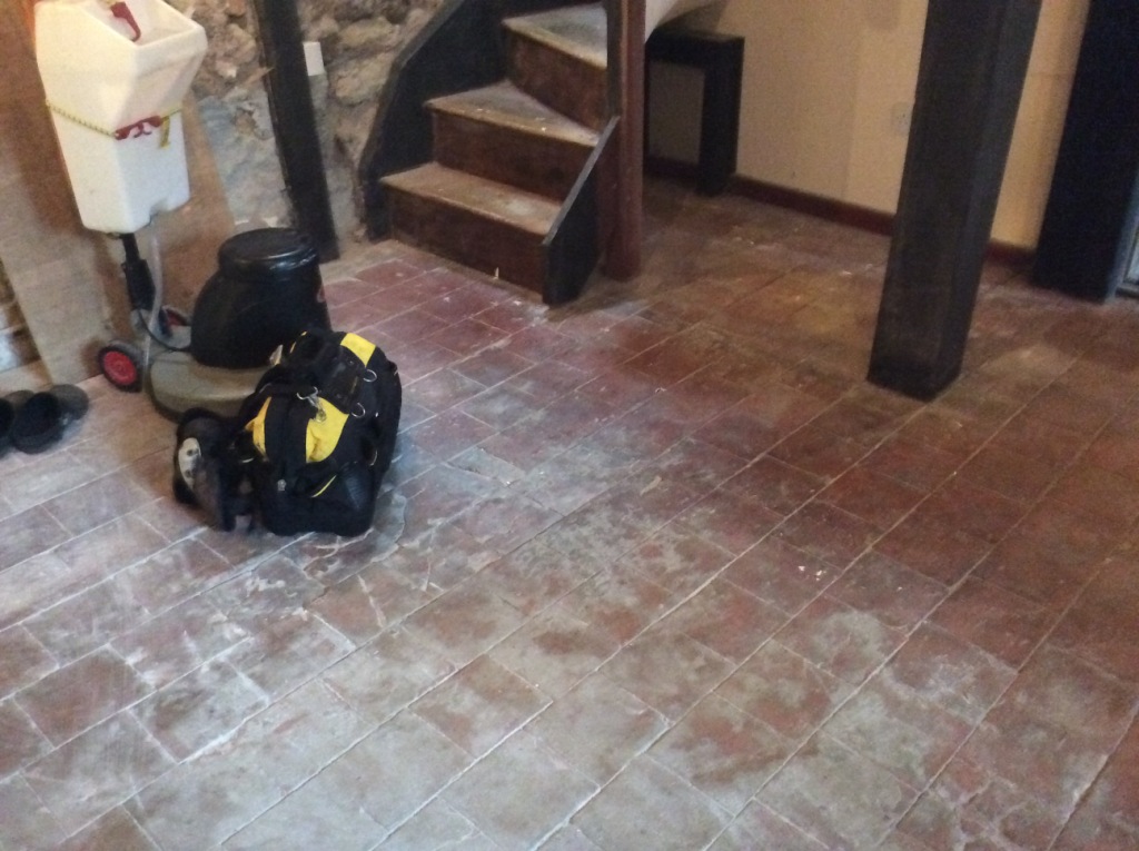 Restoring the Appearance of Polished Quarry Tiles in Ringstead – Tiling ...