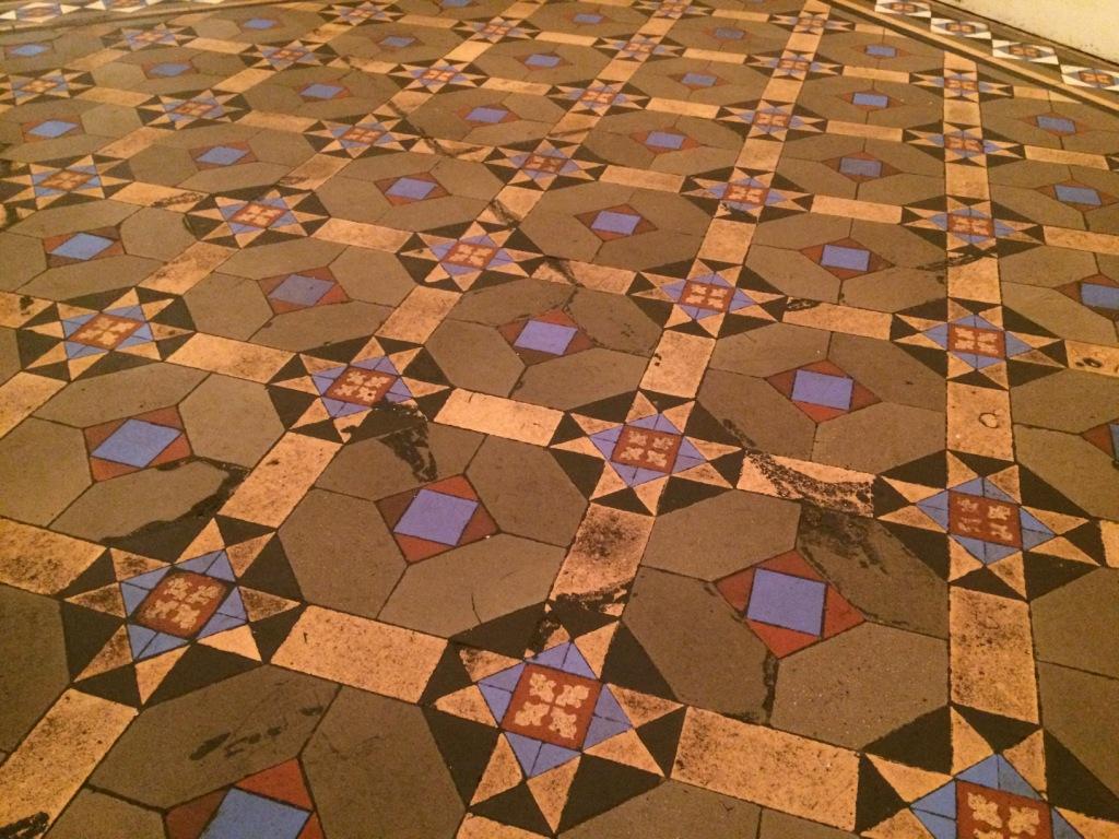Cleaning a Victorian Tiled Cafe floor – Tiling Tips – Tips and ...