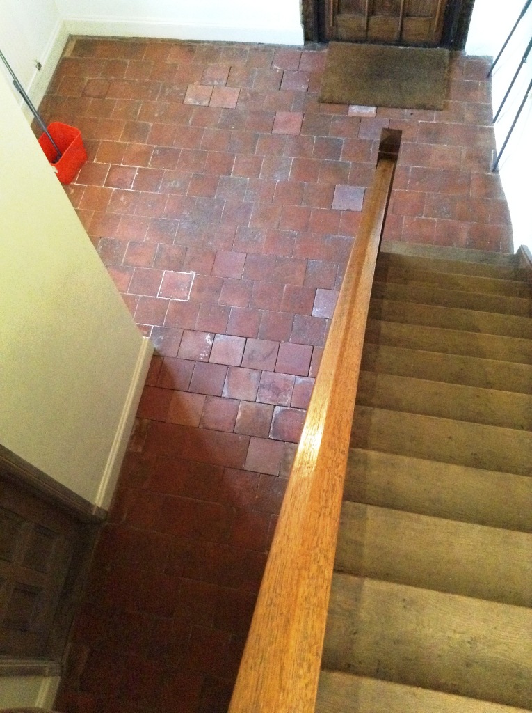 Refurbishing Old Hallway Quarry Tiles in Hertfordshire – Tiling Tips ...