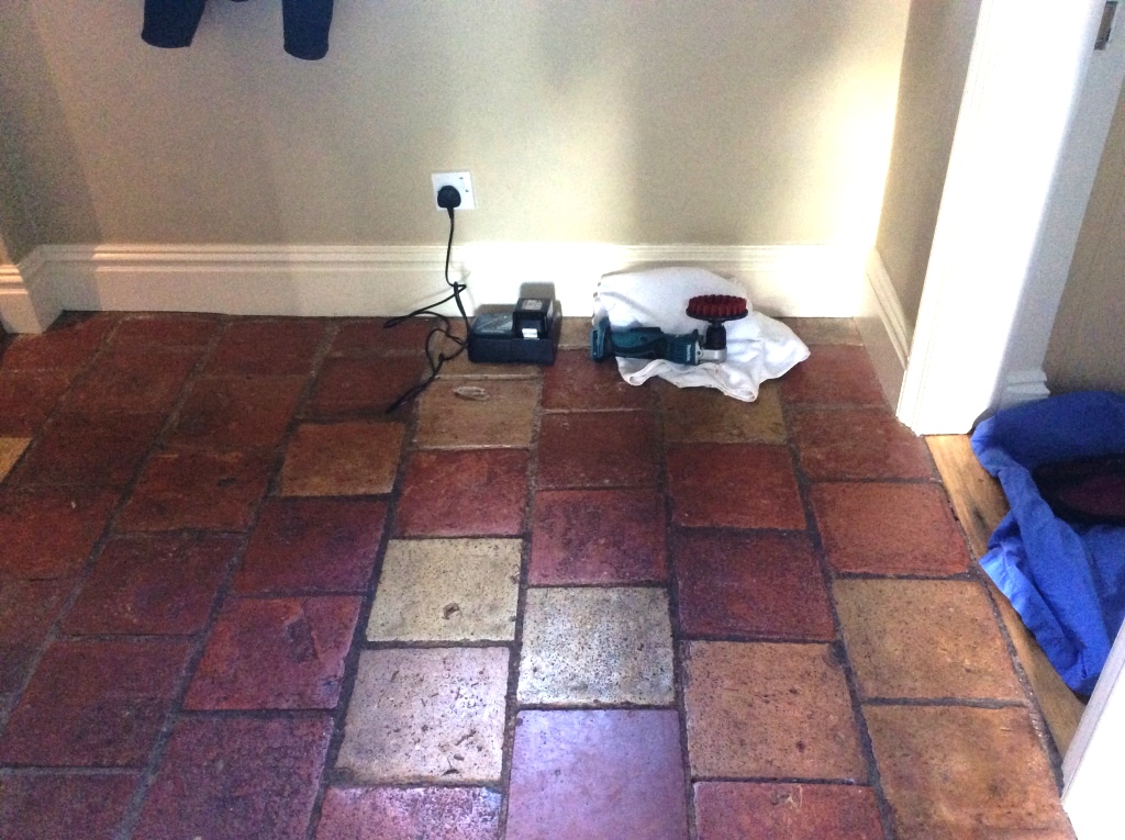 Rejuvenating a Quarry Tiled Hallway Floor – Tiling Tips – Tips and ...