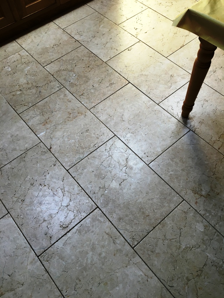 Tumbled Marble Floor Refreshed in Twickenham – Tiling Tips – Tips and ...