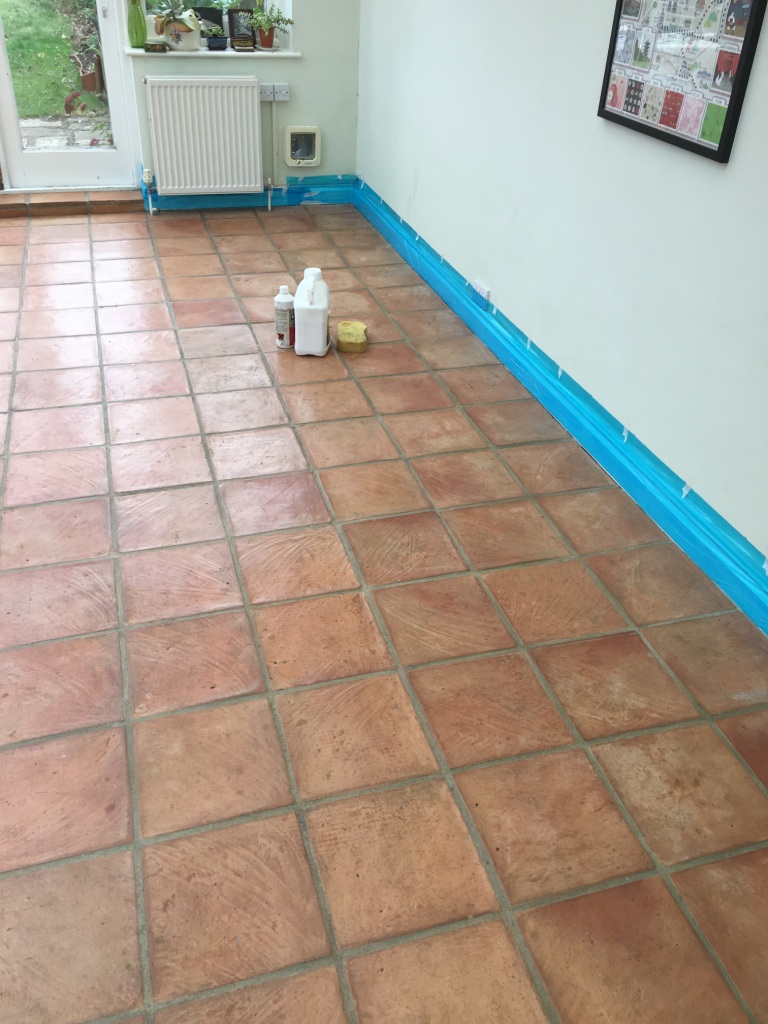 Terracotta Conservatory and Kitchen Floors Renovated in Brighton ...