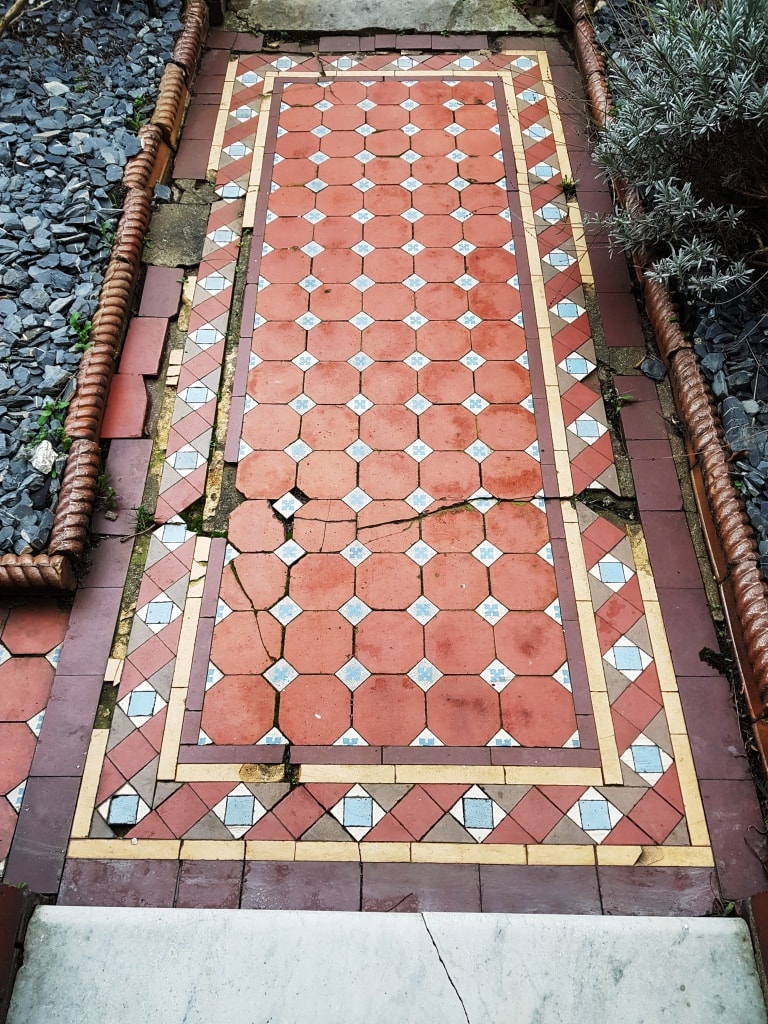Complete Rebuild of a Victorian Tiled Path in Cardiff – Tiling Tips ...