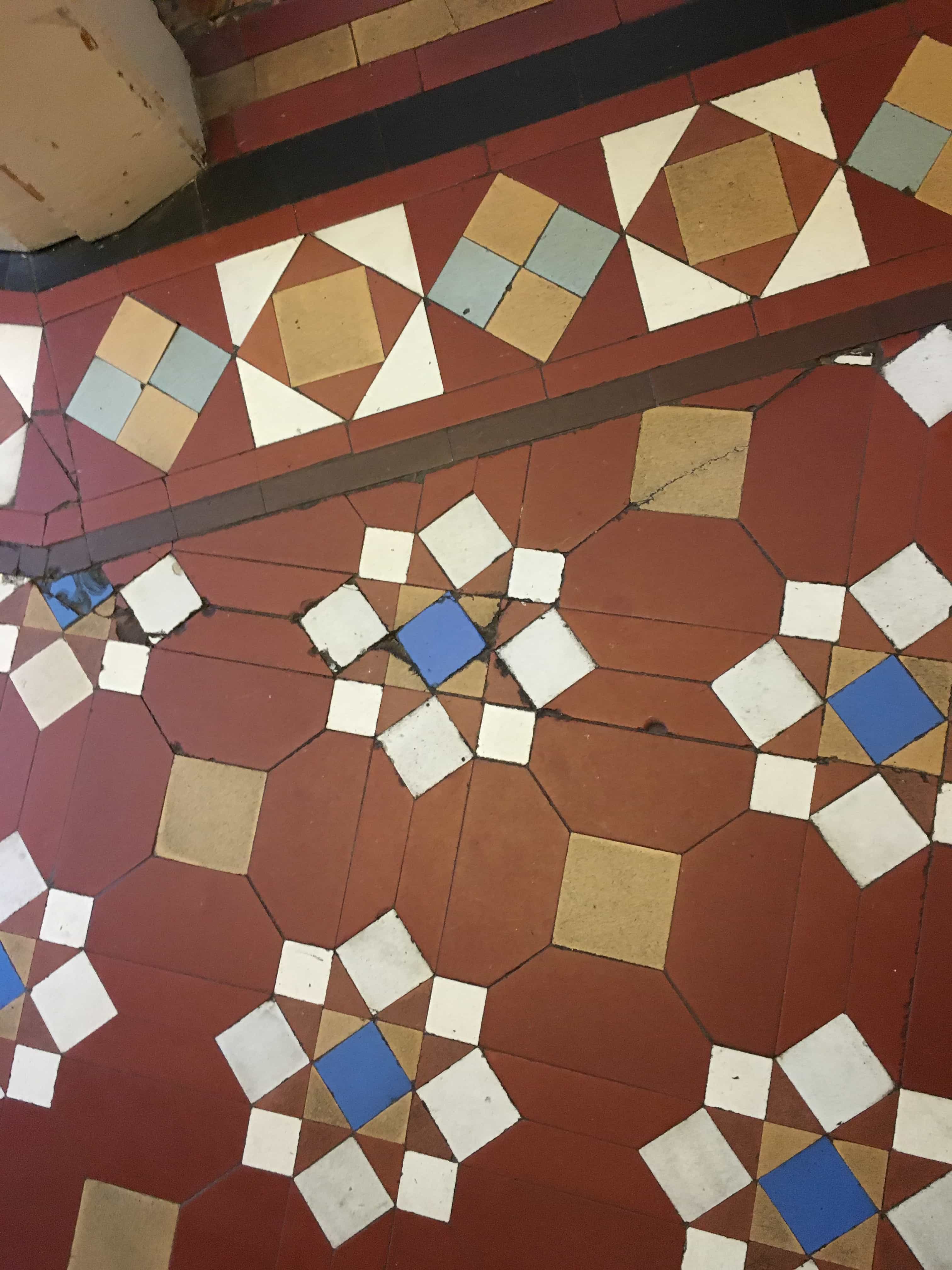 Restoring a Classic Victorian Tiled Hallway in Rugby – Tiling Tips ...