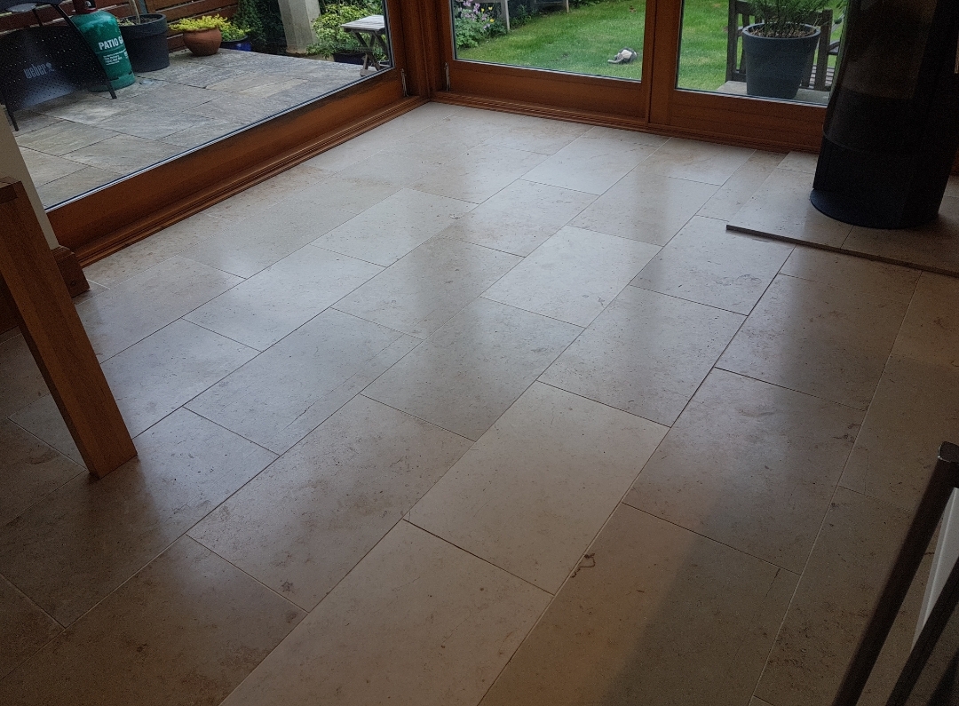 Achieving a Deep Polish on a Travertine Tiled Floor in Edinburgh – Tiling Tips – Tips and ...